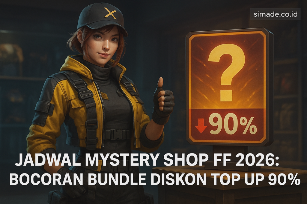 Jadwal Mystery Shop FF 2026: Bocoran Bundle Diskon Top Up 90%
