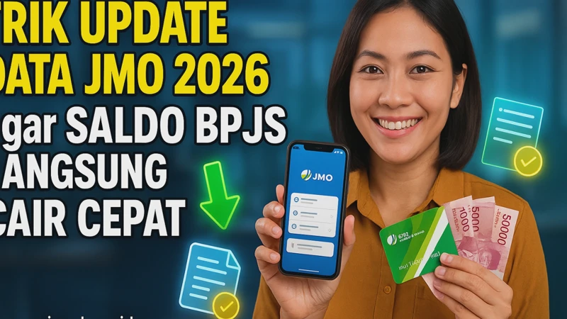 Trik Update Data JMO 2026 agar Saldo BPJS Langsung Cair Cepat